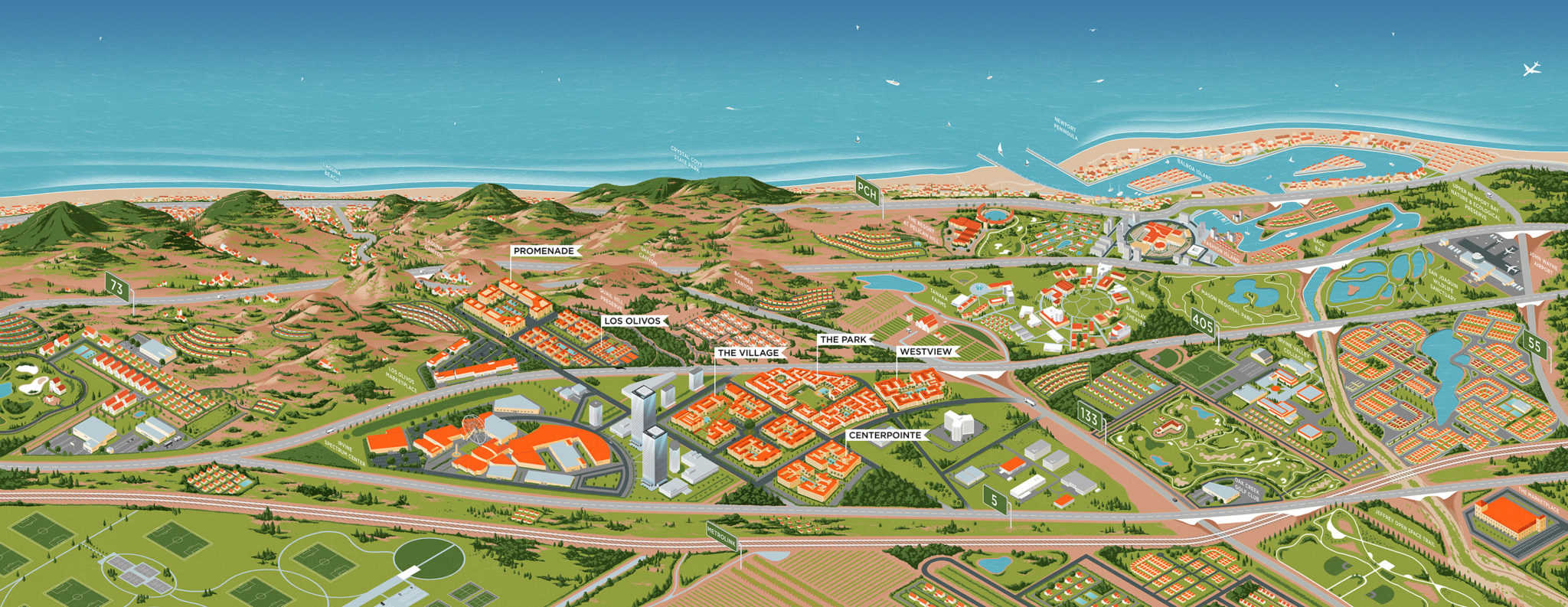 Check Out This Amazing Irvine Spectrum Map Irvine Company